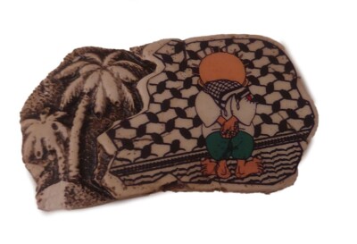 unique piece Fridge magnet Palestine handalah Palestine Map flag ...