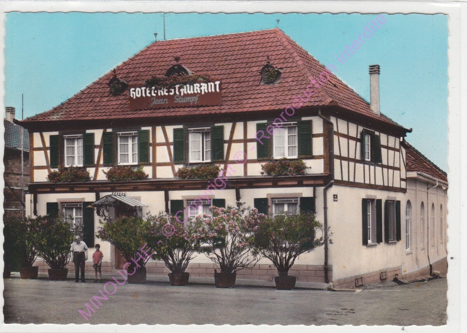 Cpsm 67680 Epfig Hotel Restaurant Jean Stumpf Winemaker Edt Heller | eBay