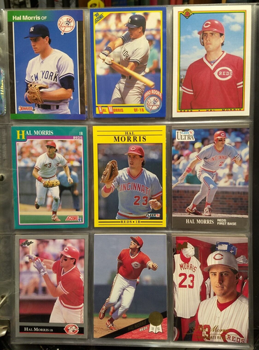 Hal Morris Collection - Lot of 18 different cards | eBay