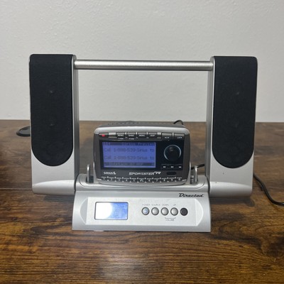 Sirius Sportster SP-R1 portable satellite radio with a docking station ...