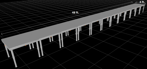 Cedarslink Professional Portable 12 X 16FT Riser Stage Kit System 23 ...