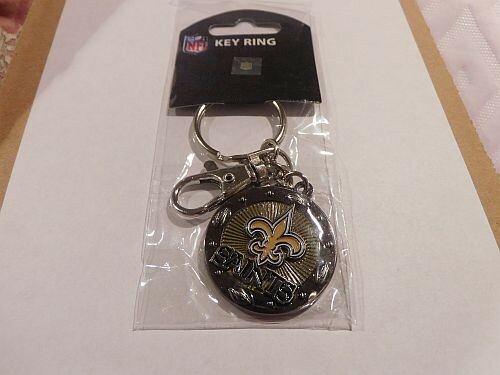 NFL - NEW ORLEANS SAINTS OFFICIALLY LICENSED IMPACT TEAM KEY CHAIN KEY ...