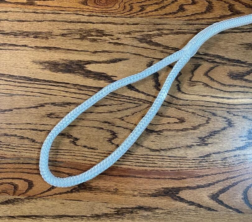 Blue 3/8 Inch 15 FT Double Braid Nylon Boat Dock Line Mooring Rope ...