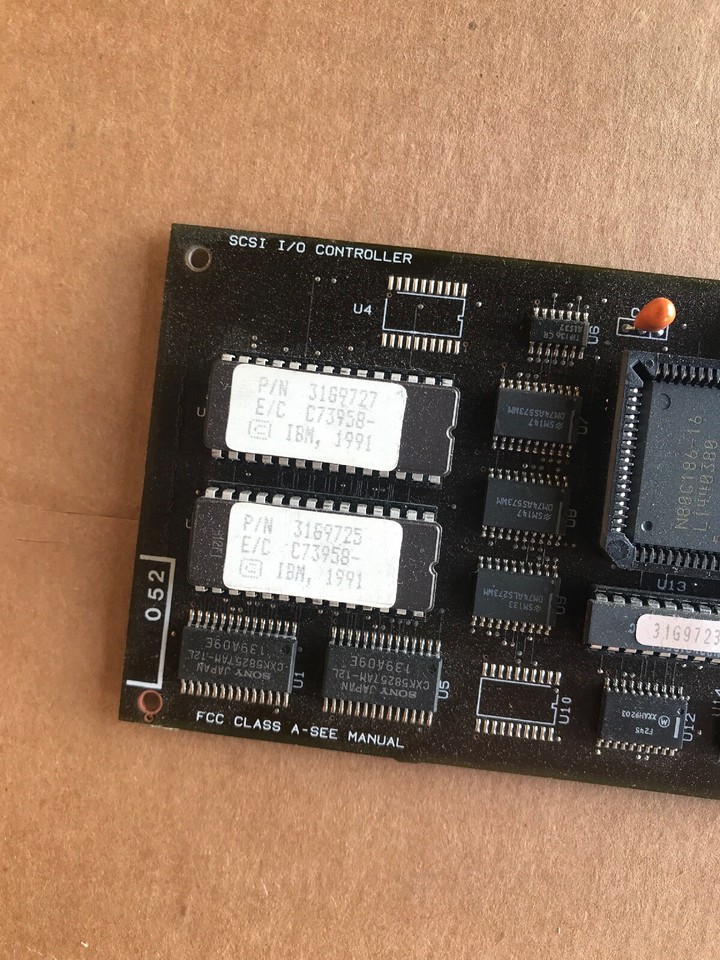 IBM 2828 31G9729 31G9722SCSI-1 Internal External Type 4-1 I/O Controller @@ | eBay
