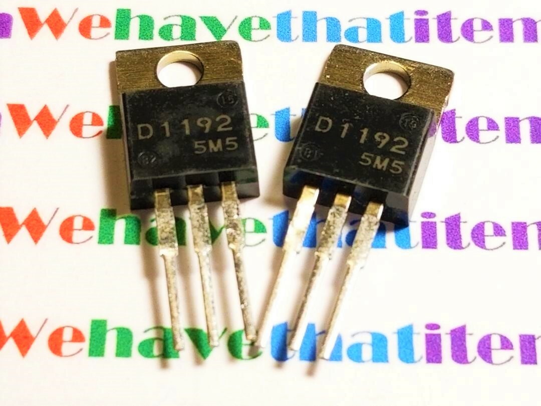 2SD1192 / D1192 / TRANSISTOR / TO220 / 2 PIECES (qzty) | eBay