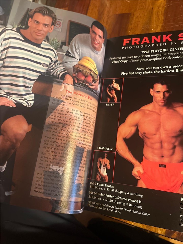 FITNESS PLUS bodybuilding exercise muscle magazine FRANK SEPE 7-98 | eBay