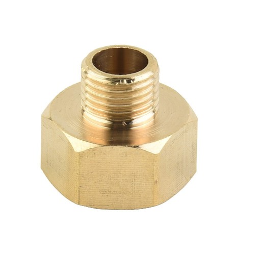Useful Gas Pipe Adapter Brass Parts Plumbing Grills Tools 1/2"Inner ...
