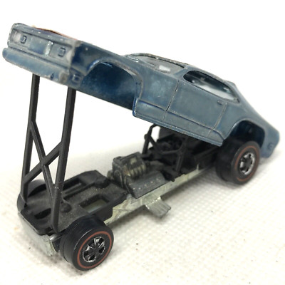 Hot Wheels Redline Mongoose Plymouth Car 1969 Light Blue Made In Hong ...