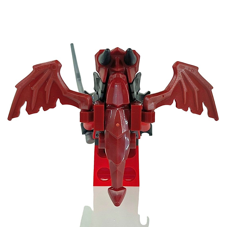 LEGO NINJAGO Dragonian Warrior Mini Figure w Dragon Critter Wings 71834 ...
