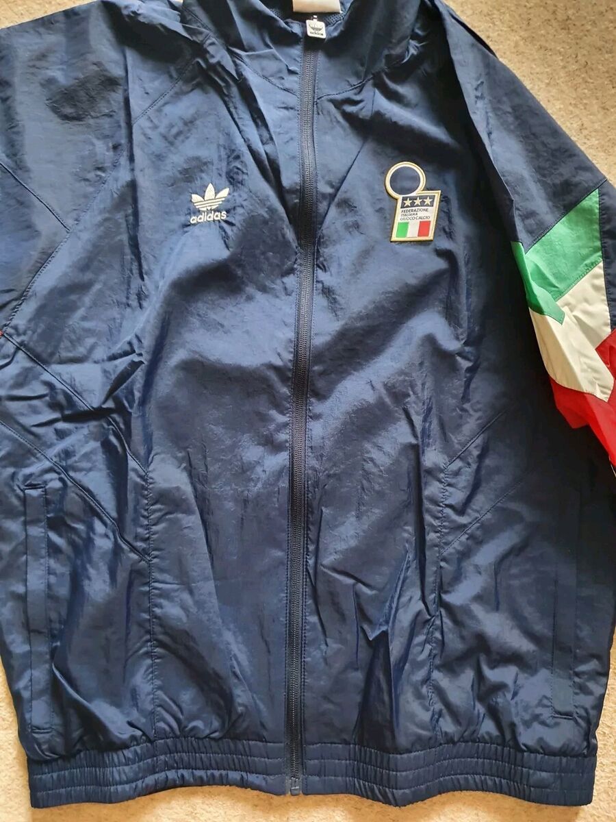 Italy Adidas Originals Track Top Italia Azzurri Jacket EXTRA Italy Adidas Originals Track Top Italia Azzurri Jacket EXTRA