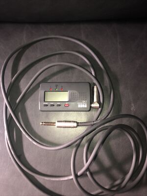 Korg Chromatic Tuner N222 With Nice Cable Tested Working Used Free ...