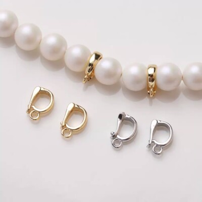 10pcs Pendant Bail with Open Loop,Bail Clasp For Jewelry Making,Charm ...