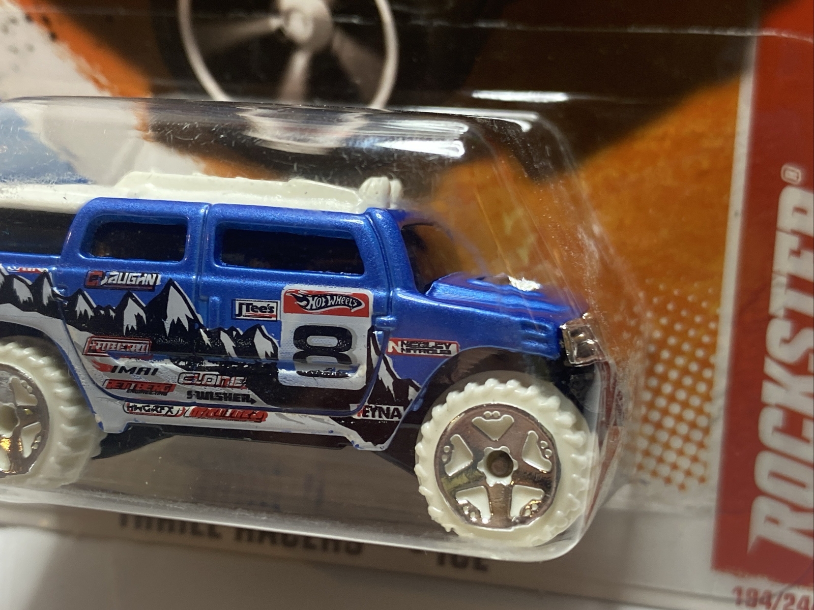 Hot Wheels Car 2011 Blue Rockster NEW HW Thrill Racers Ice 194/244 | eBay