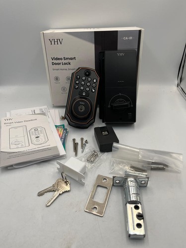 Keyless Entry Door Lock with Camera Fingerprint Smart Door lock ...