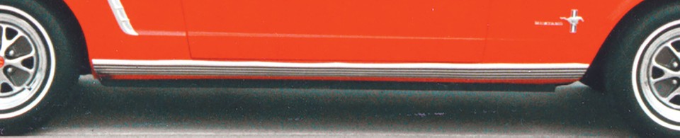 Rocker Panel Molding Kit for 1964-1966 M1 Mustang | eBay