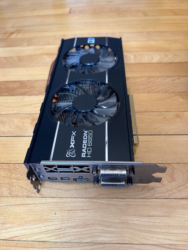 XFX Double D Radeon HD 6850 1GB DDR5 Video Card HD-685X-ZDFC | eBay