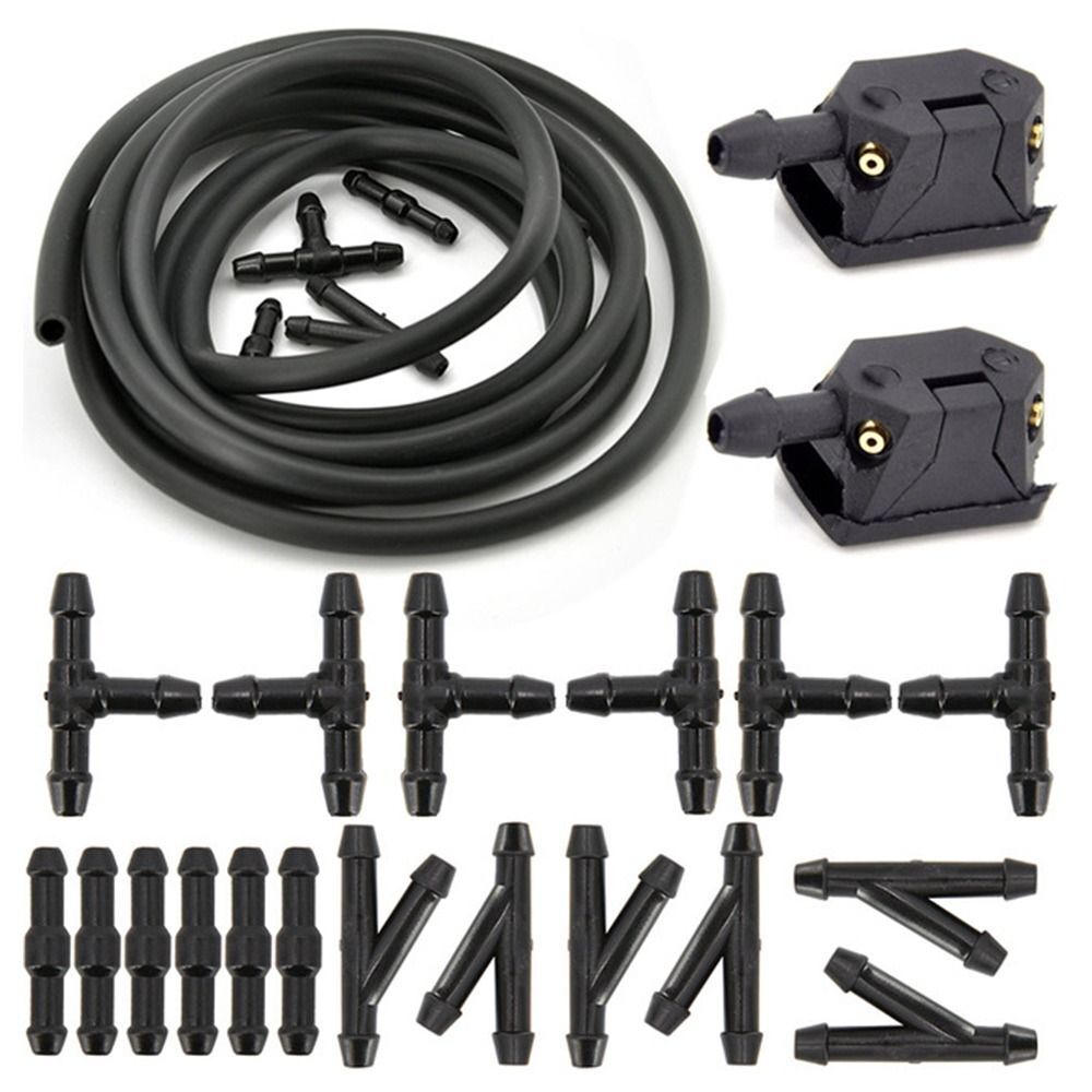 3 Washer Nozzle Kit Nozzle Sprinkler Water Spout Outlet Windscreen ...