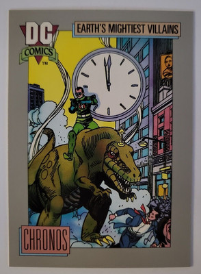 VINTAGE 1991 IMPEL SERIES 1 DC COMICS CHRONOS COLLECTIBLE #87 CARD BEAUTY!!! | eBay