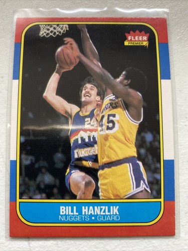 Bill Hanzlik - 1986-87 Fleer Basketball #43 - Denver Nuggets | eBay