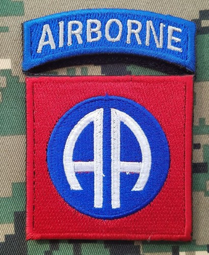 82nd Airborne All Americans - WW2 Repro US AA Uniform Insignia Army ...