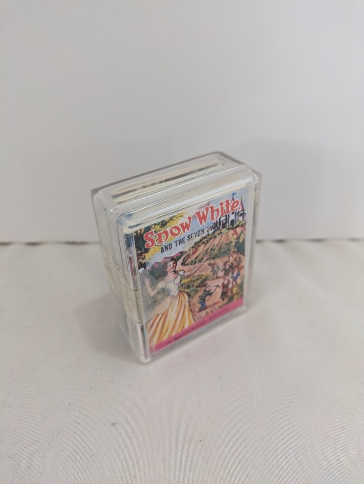 Set 5 Mighty Midget Miniatures Shackman Fairy Tales w Case Vintage Hong ...