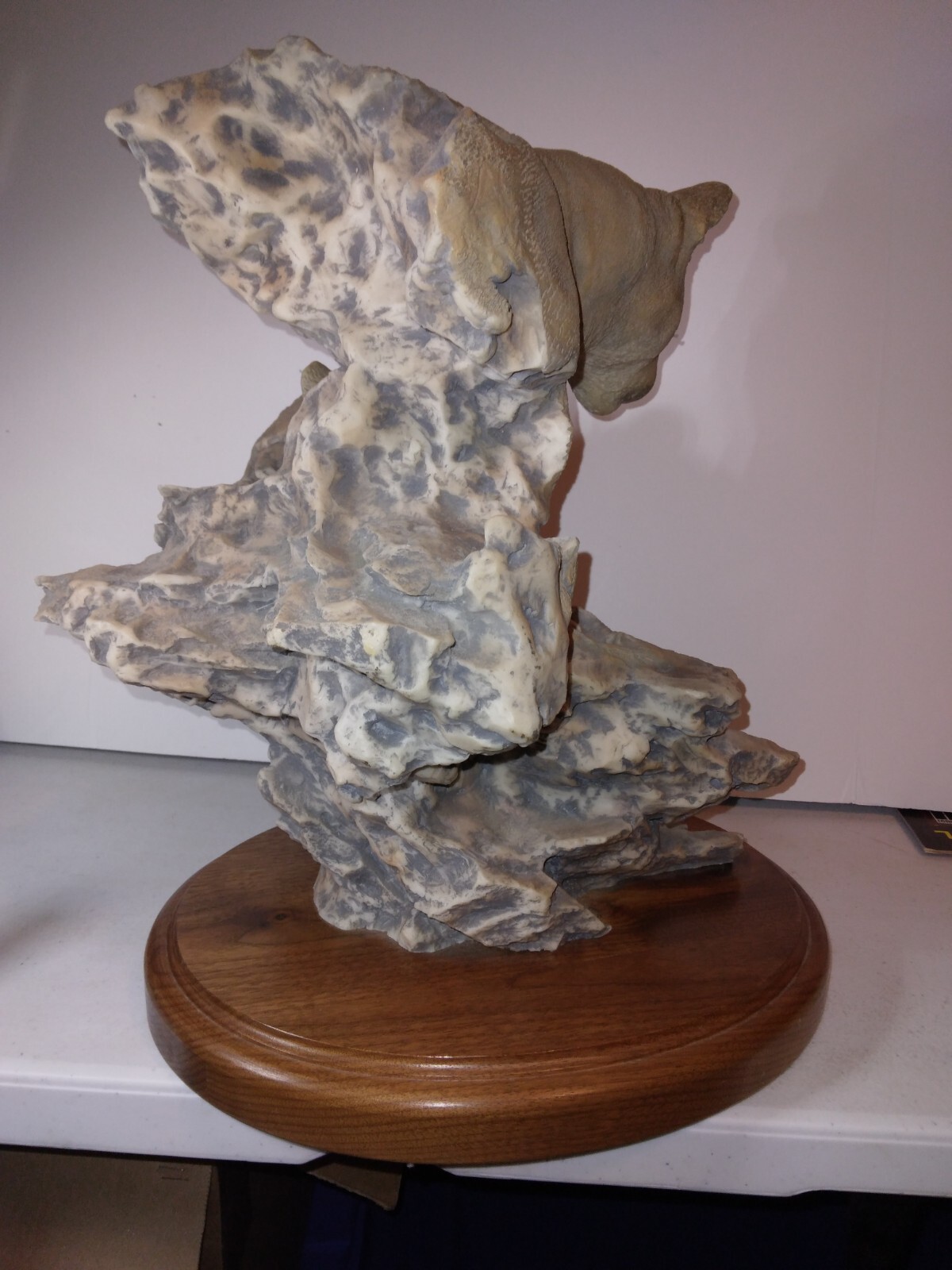 MILL CREEK STUDIOS"THE LAIR" MOUNTAIN LION SCULPTURE RANDY READING ...