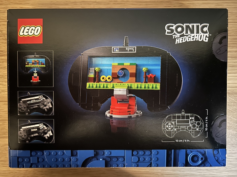 LEGO 40769 SEGA Genesis Controller GWP Sonic the Hedgehog Retro Gaming ...