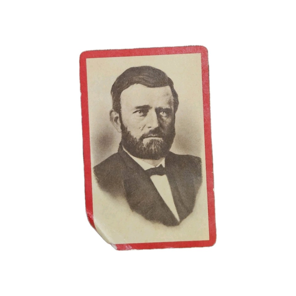 Ulysses S Grant Portrait Print & CDV Photo Civil War President Ephemera ...