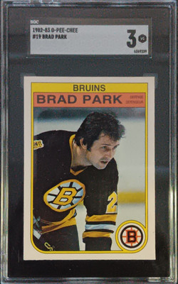 1982-1983 Brad Park 0-Pee-Chee #19-SGC 3 | eBay
