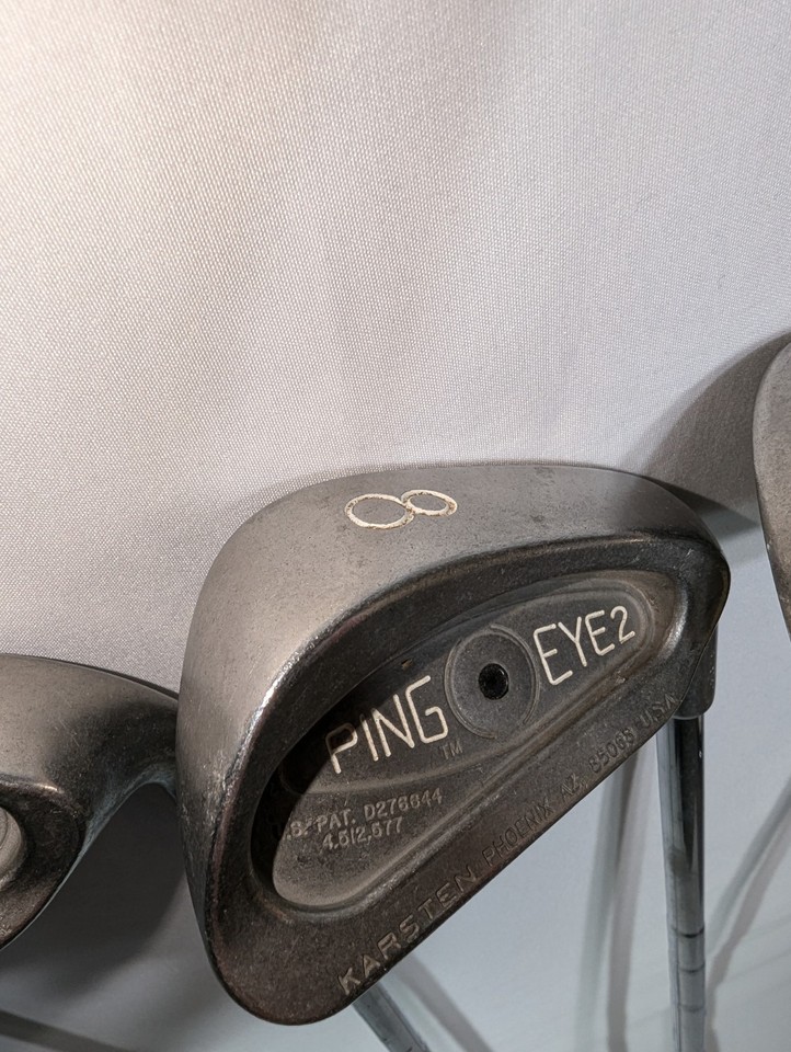 PING EYE 2 BLACK DOT ⚫ ⛳ 2-9 ZZ LITE Golf Clubs Steel Shafts | eBay
