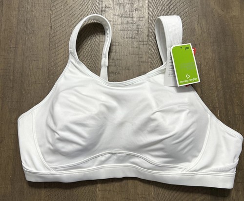 NWT Moving Comfort High Impact Sports Bra - White Sz 38D $56 | eBay