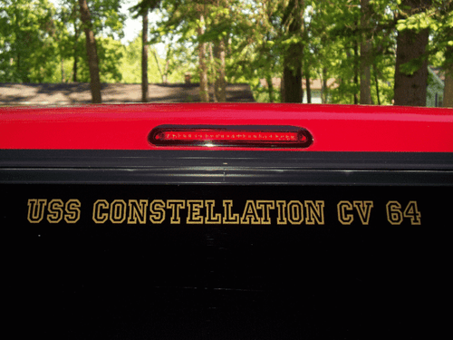 USS CONSTELLATION CV 64 Decal US NAVY Military USN S01 | eBay