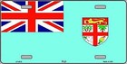 Fiji Flag Metal Novelty License Plate Tag LP4015 | eBay