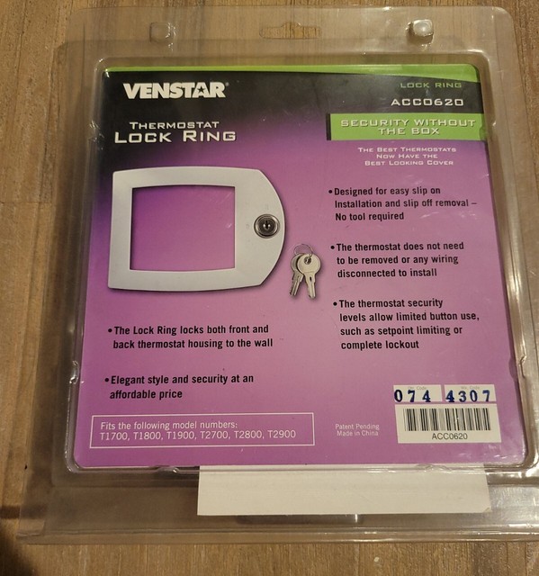 Venstar HVAC Locking Cover for Slimline Stats ACC0620 for sale online ...