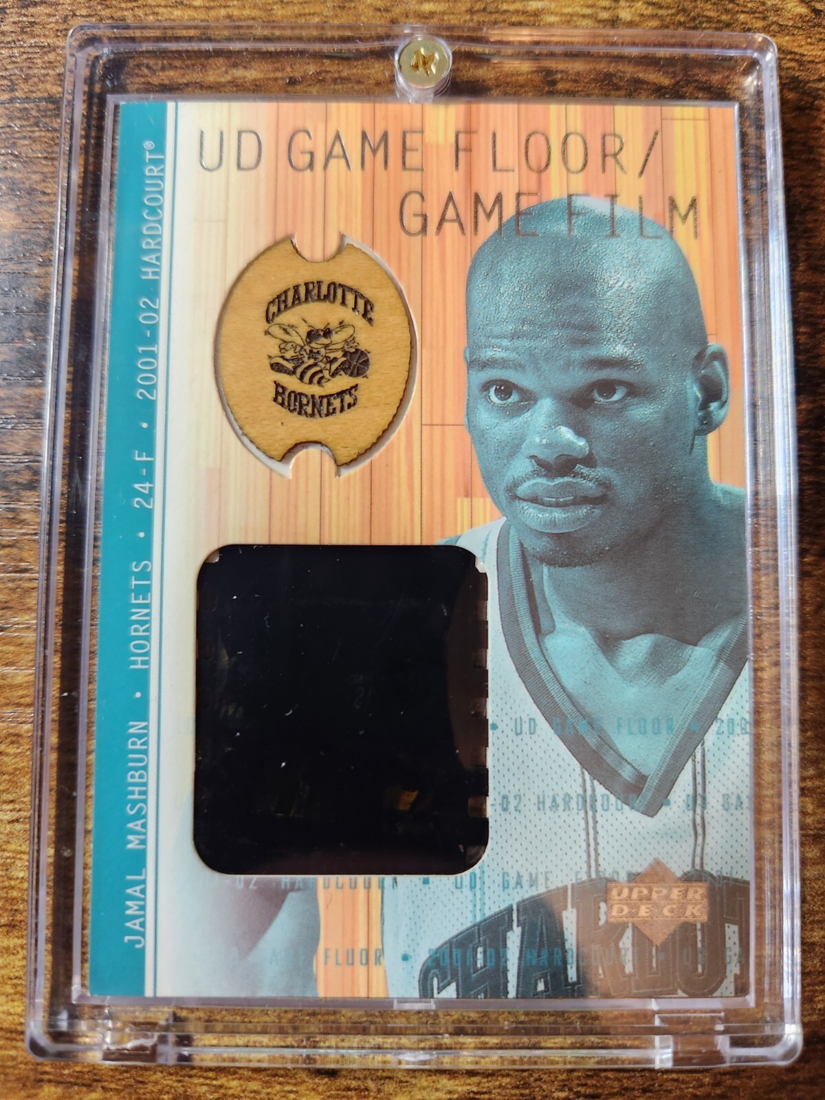 2001-02 Upper Deck Hardcourt Jamal Mashburn UD Game Floor Film #JM-F ...