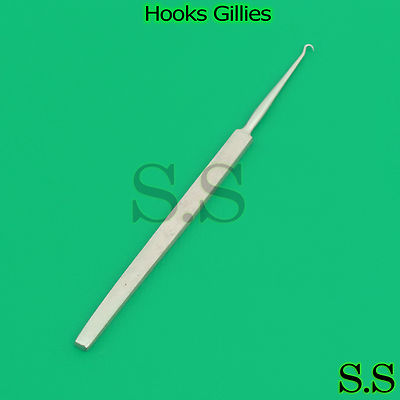 Hooks Gillies 18cm (4mm) Fine Quality Surgical Instruments | eBay