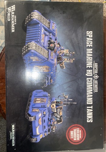 Warhammer World Land Raider Excelsior Primaris COMMAND TANKS | eBay