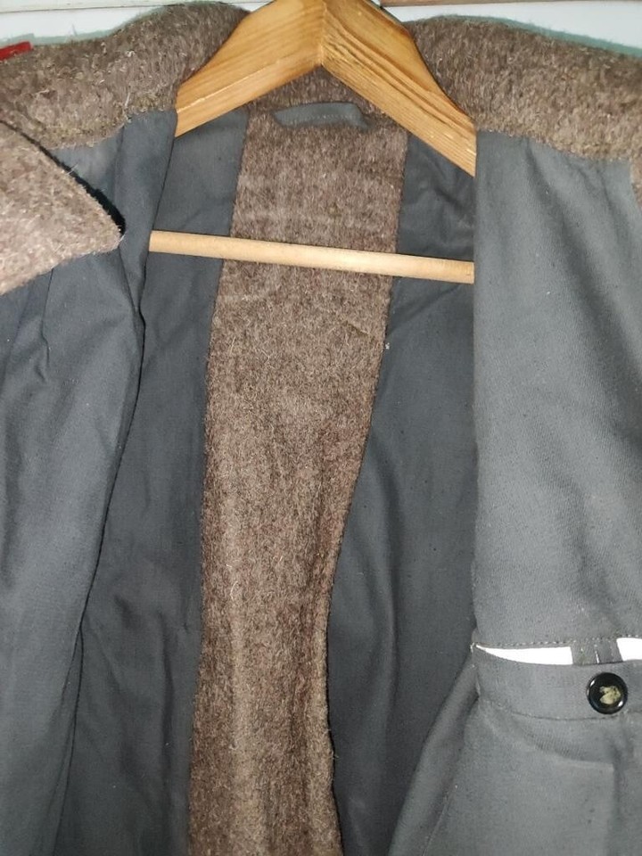 USSR Military Jacket Soldier Overcoat Winter Soviet Coat Army USSR ...