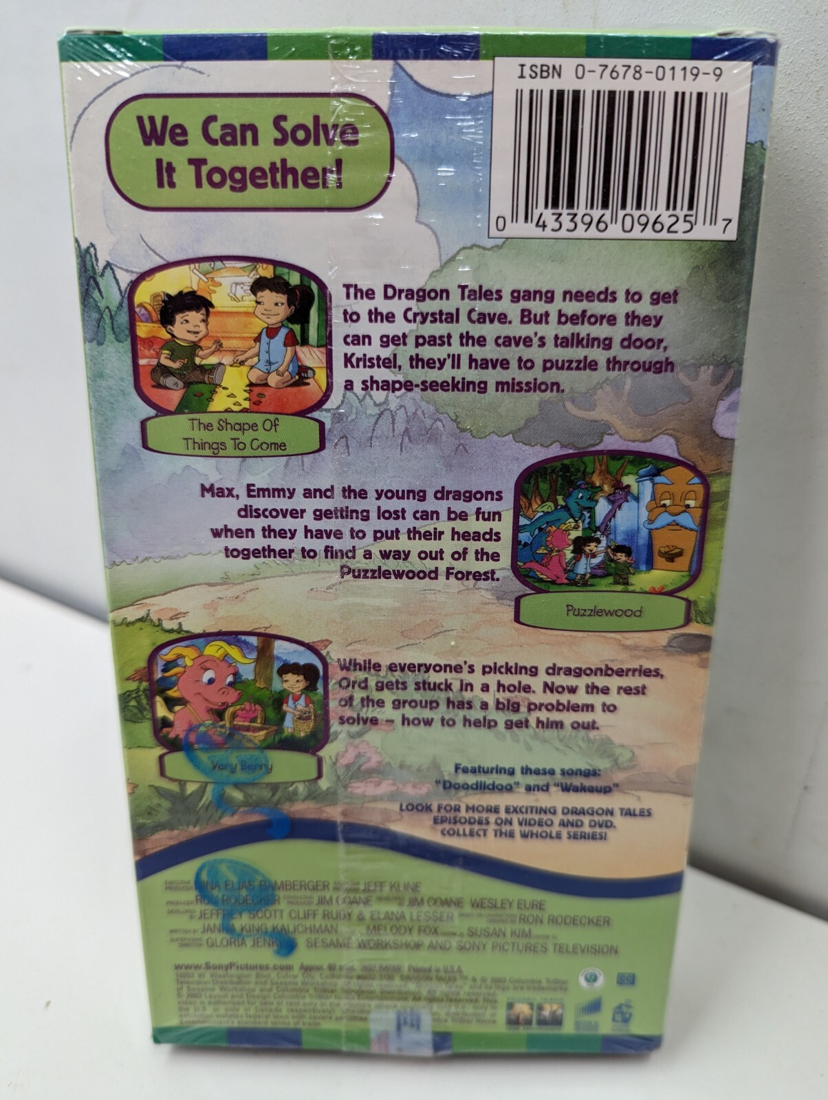 Dragon Tales We Can Solve It Together VHS Sesame Workshop NEW SEALED ...