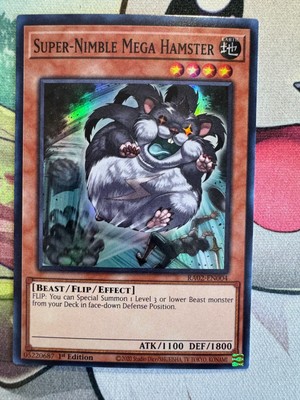 Super Nimble Mega Hamster Holo Yugioh TCG YGB787 | eBay