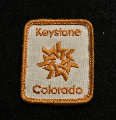KEYSTONE Skiing Ski Patch Badge COLORADO Resort Souvenir Travel | eBay