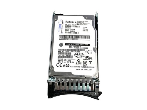 00AD076 IBM / LENOVO 1.2TB 10K 6Gbps SAS 2.5" Hard Disk Drive 00AD075 ...