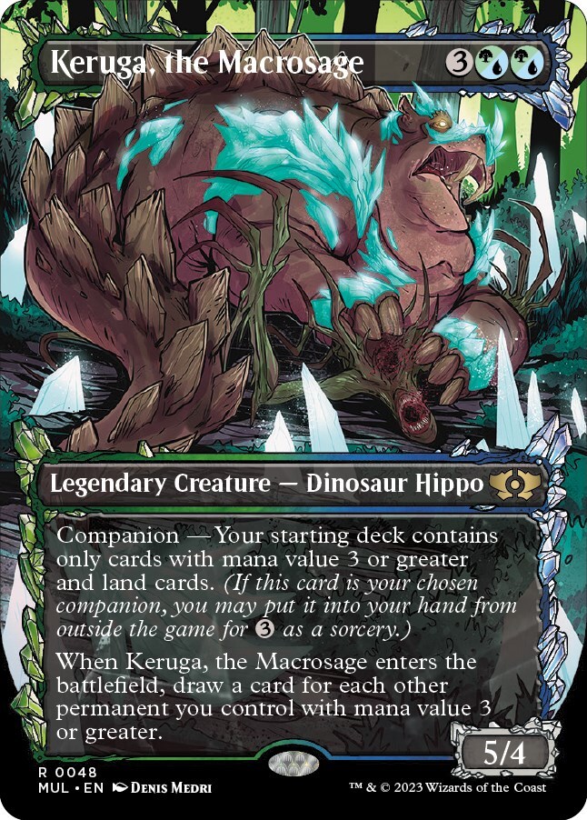 Keruga, the Macrosage March of the Machine: Multiverse Legends Foil for ...
