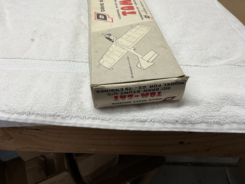 Vintage U Control Plane Kit-Dave Platt Model Tom Cat | eBay