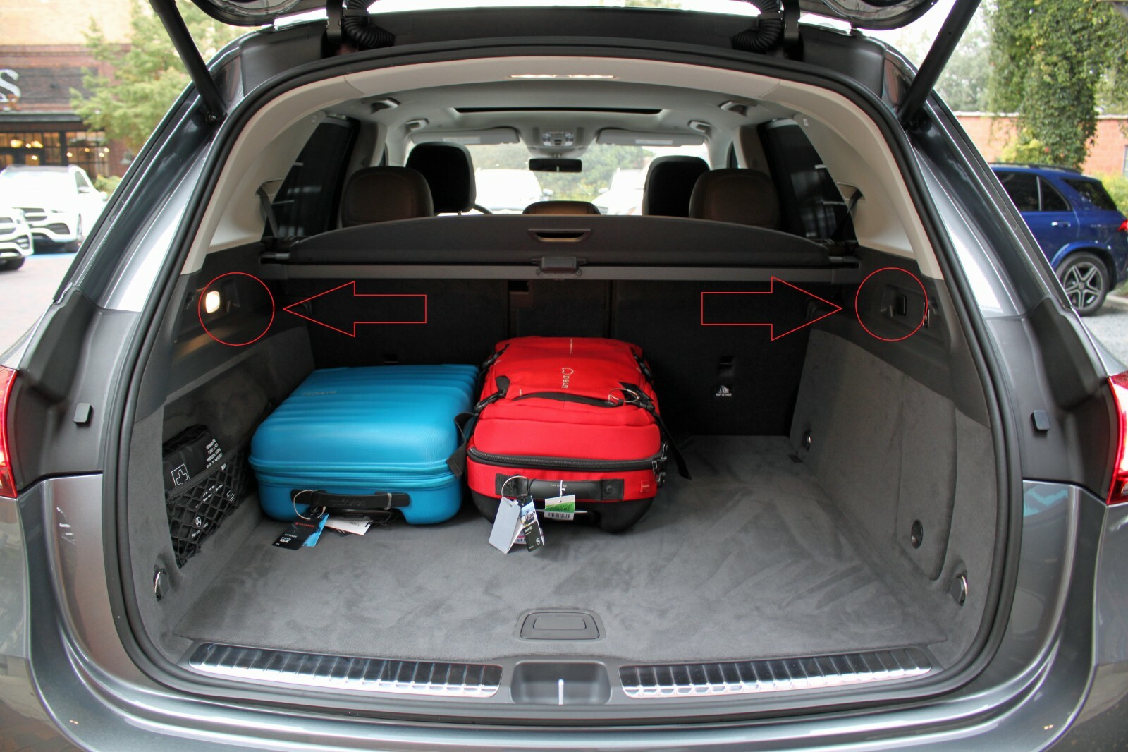 2020-2024 Mercedes-Benz GLE-Class Rear Trunk Envelope Style Cargo Net ...