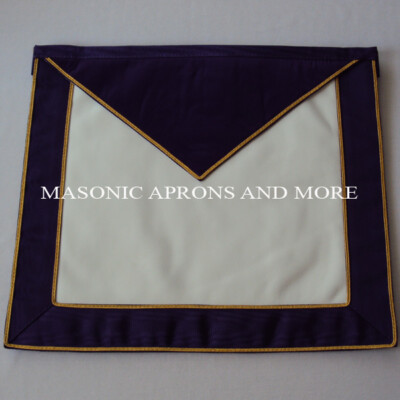 Cryptic Masonry-Officers Apron(Leather)(MA4047) | eBay Australia