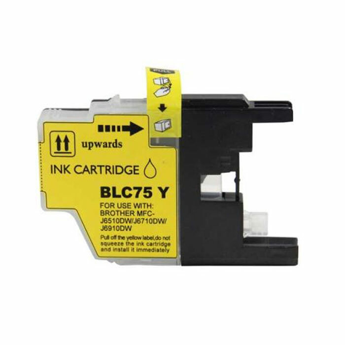 1 New YELLOW Ink for LC75Y MFC-J280W MFC-J425W MFC-J430W MFC-J435W | eBay