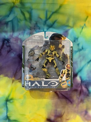 HALO 3 Series 5 Exclusive Spartan Soldier EVA (Pale Yellow) Action ...