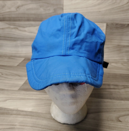 Vintage 1980s Gore-Tex Soft Shell Blue Strap Back Baseball Hat Cap USA ...