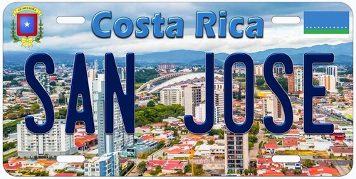 San Jose City T01 Costa Rica Novelty Car License Plate | eBay